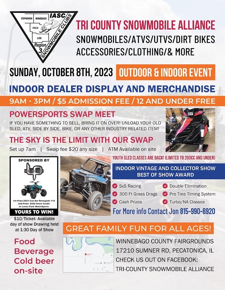 Upcoming Events – Illinois Association of Snowmobile Clubs, Inc